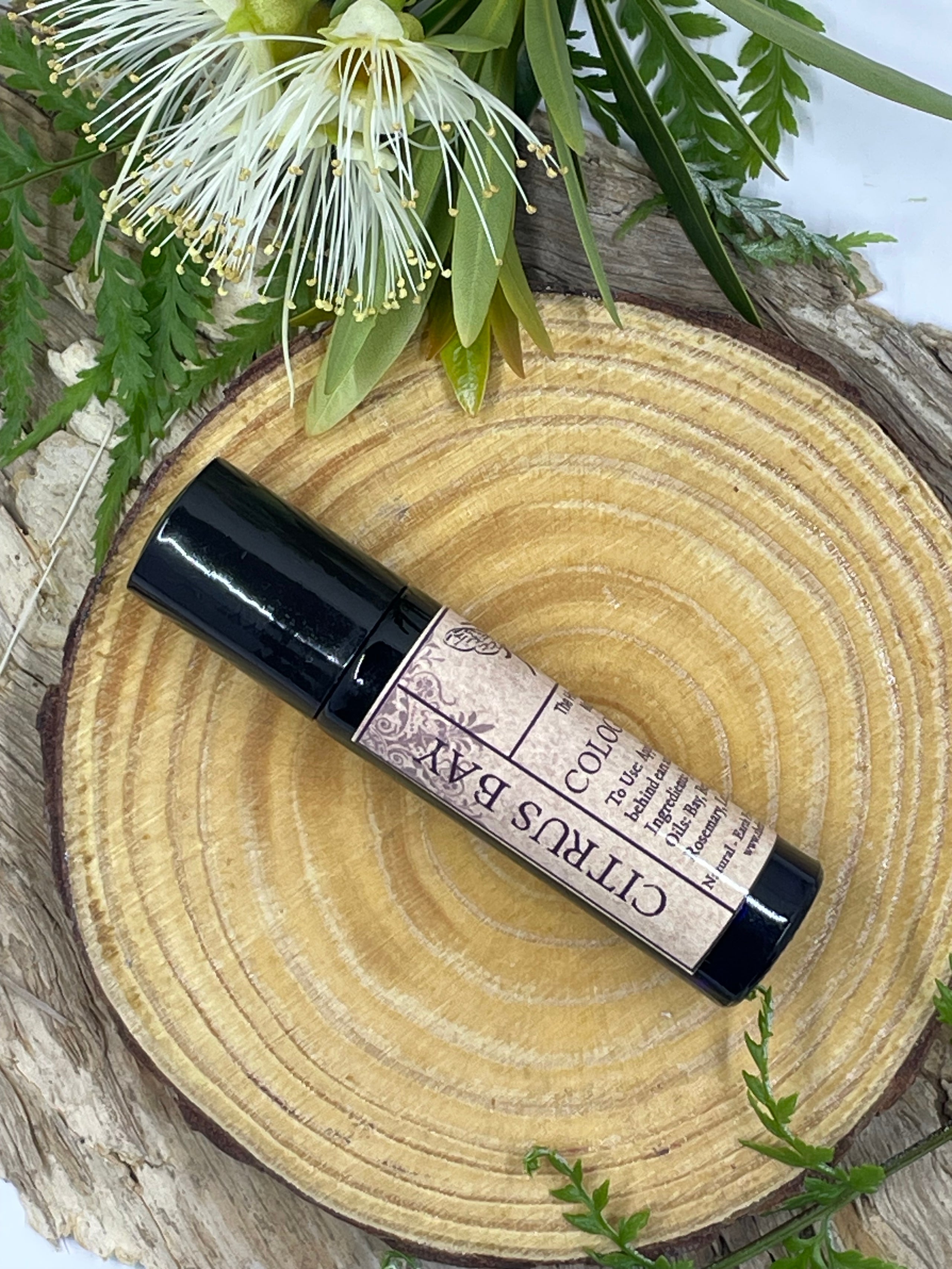 Cologne Roller for Men - Citrus Bay | THE HIVE-HANDMADE ON MAGNETIC ISLAND